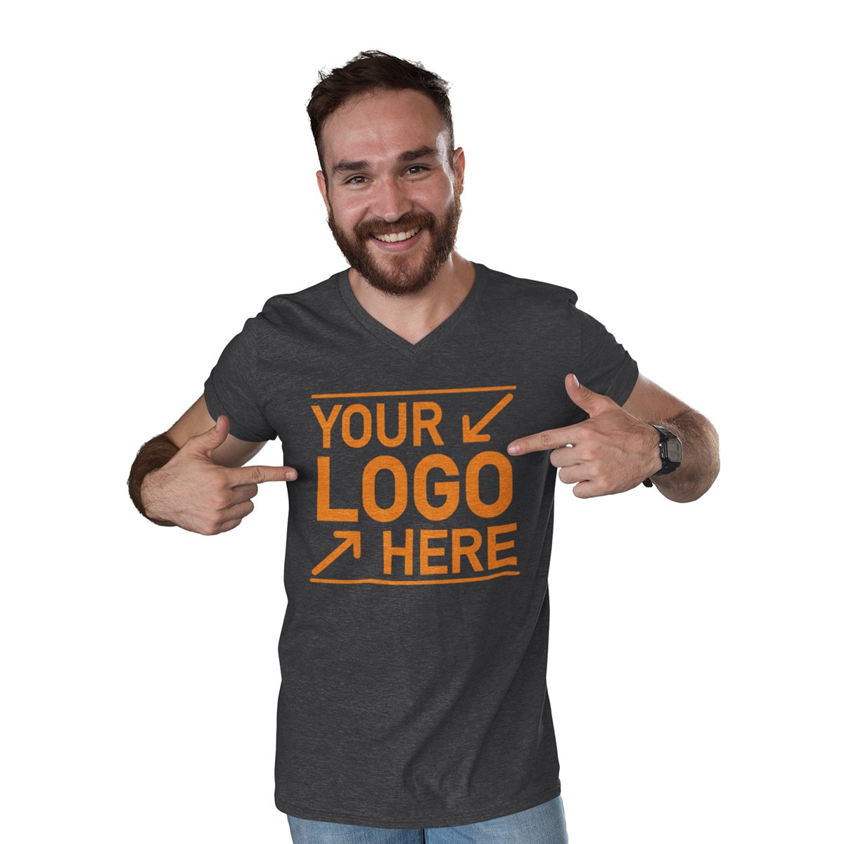 Mens V-Neck – Influencer Heat